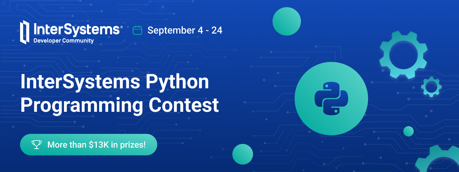 Nuevo Concurso de Programación: Python | InterSystems Developer Community