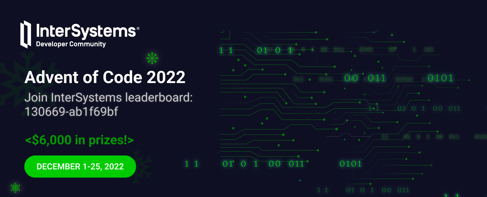 Advent of Code 2022: Participa en el concurso de ObjectScript y resuelve un